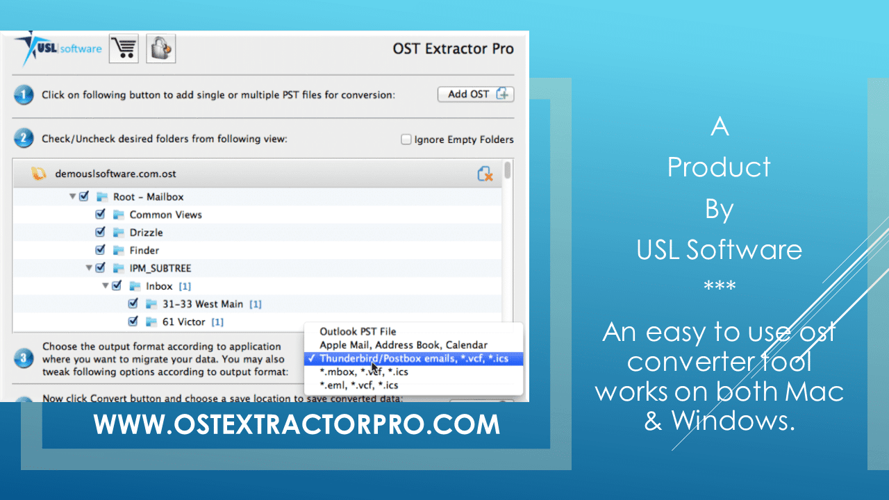 Import OST file in Outlook Easily - OST Extractor Pro